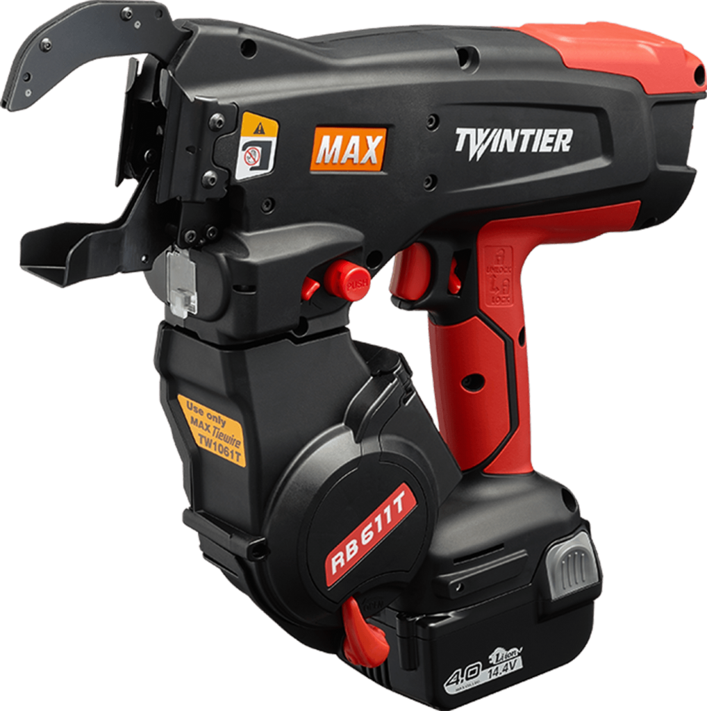 Max Rebartier RB441T vlechtmachine met twinwire systeem